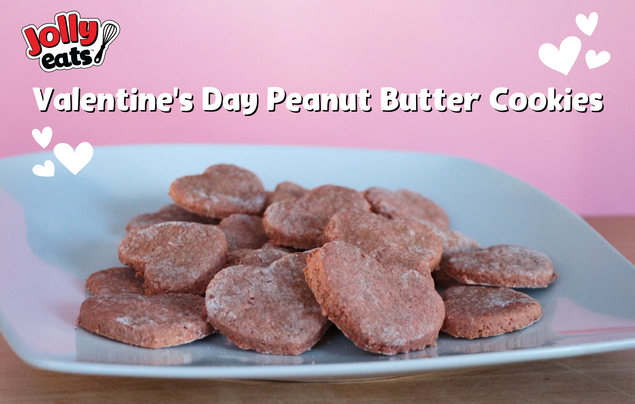 Jolly Eats: Valentine's Day Peanut Butter Dog Cookies - Jolly Pets